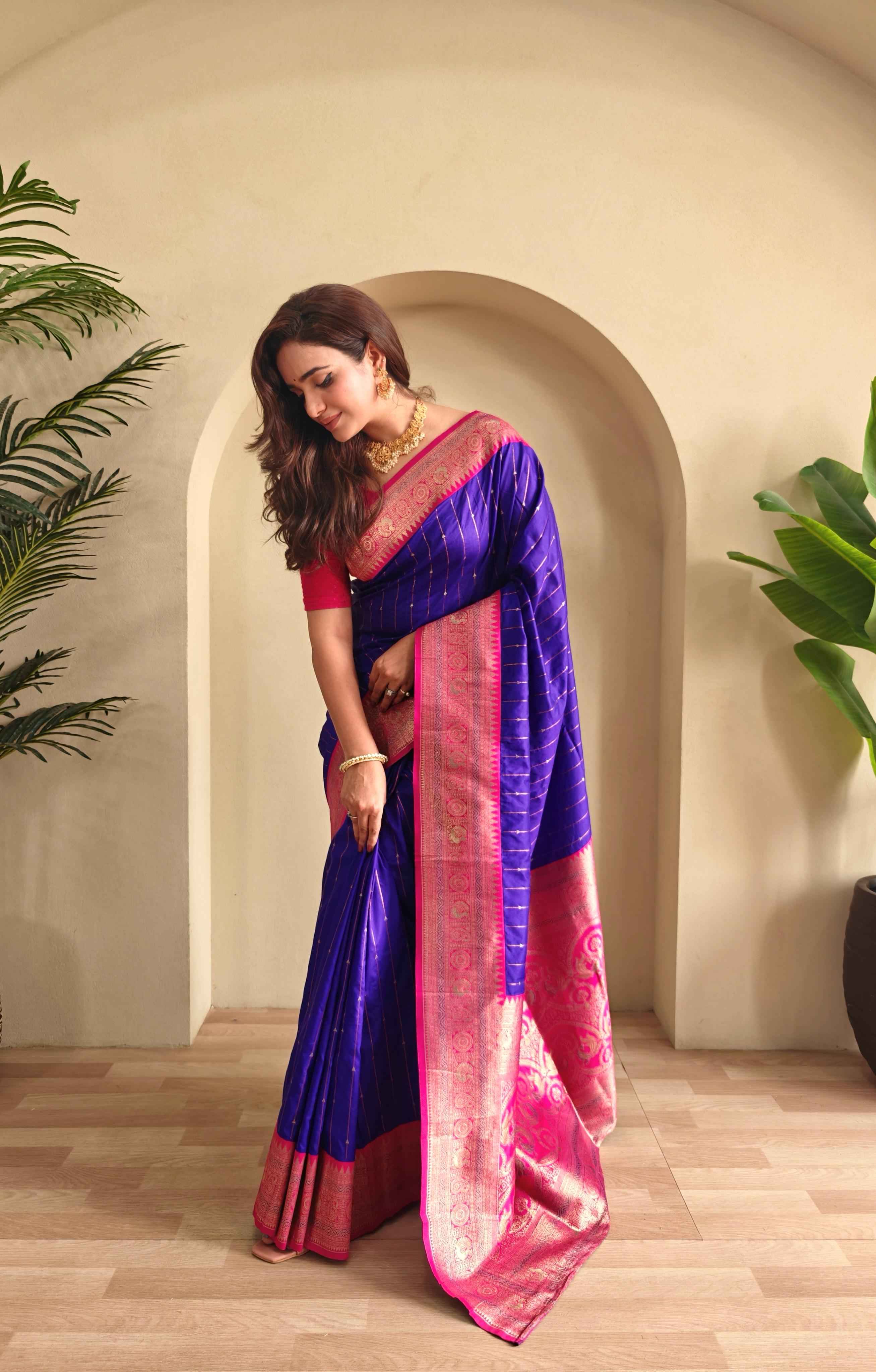 PAITHANI KANCHIPURAM SILK WEAVING PALLU SAREE WHOLESALE PRICE AT ...