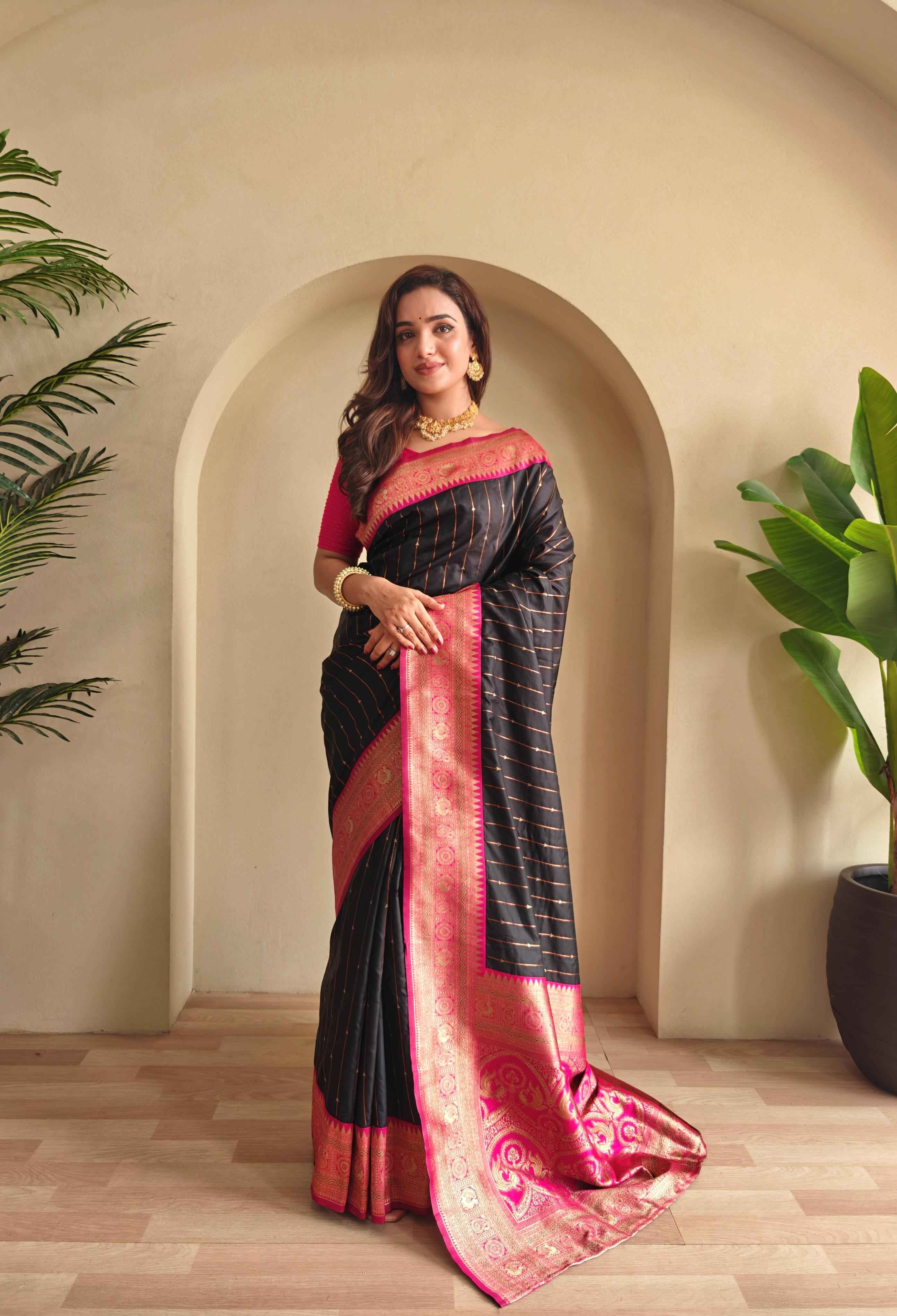 PAITHANI KANCHIPURAM SILK WEAVING PALLU SAREE WHOLESALE PRICE AT ...